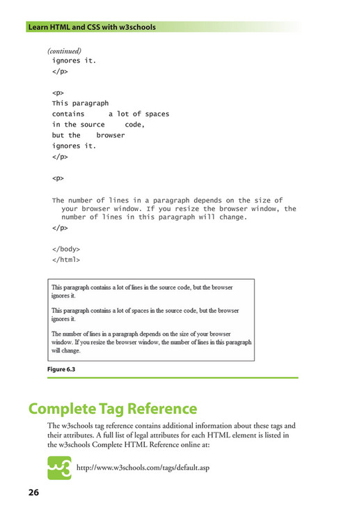 Citrus Fashions - [Wiley] - Learn HTML and CSS - [w3Schools] - Page 36 ...