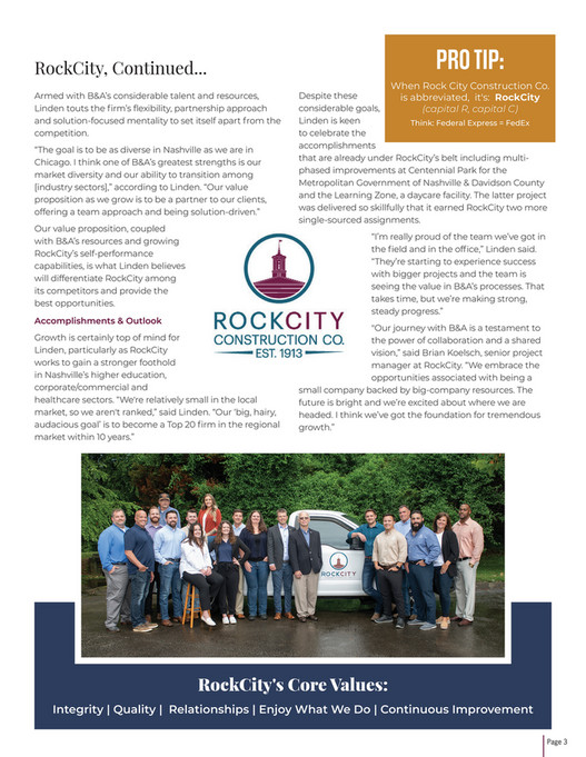 Bulley & Andrews - 2023 B&A Newsletter_Volume 2 - Page 2-3 - Created with Publitas.com