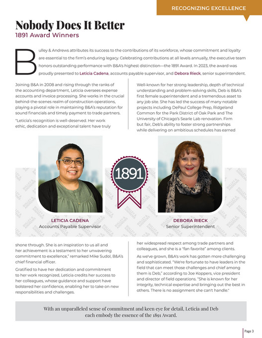 Bulley & Andrews - 2024 B&A Newsletter_Volume 1_For Final Review - Page 2-3 - Created with ...