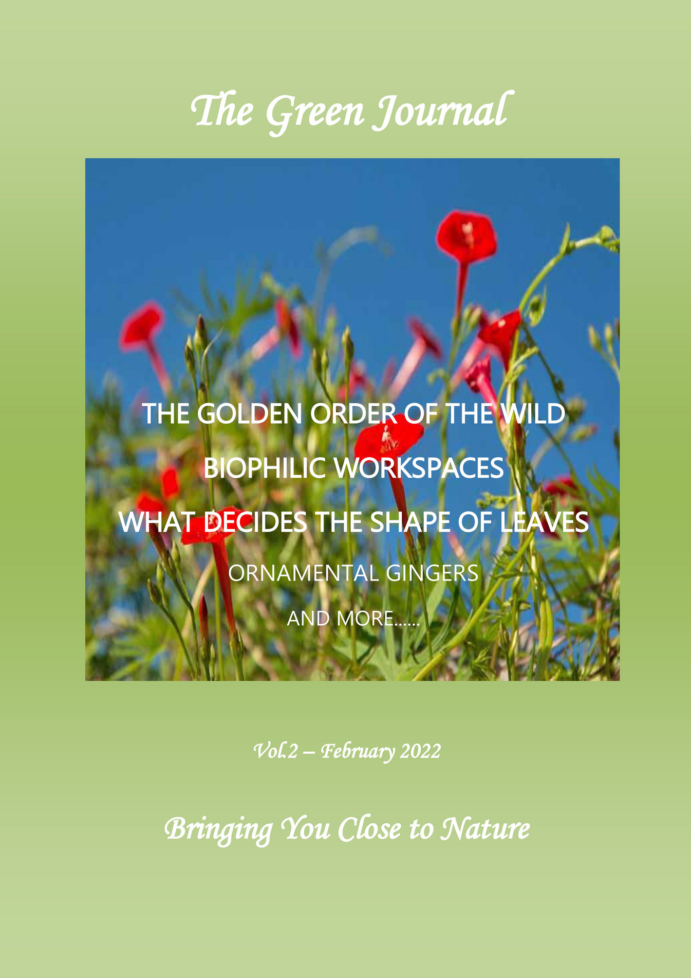 The Green Journal- Bringing You Close to Nature - February 2022 - Page ...