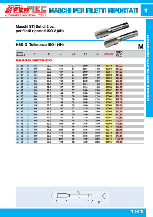 Fermec Catalogo Generale 2025/26 - Pagina 182-183