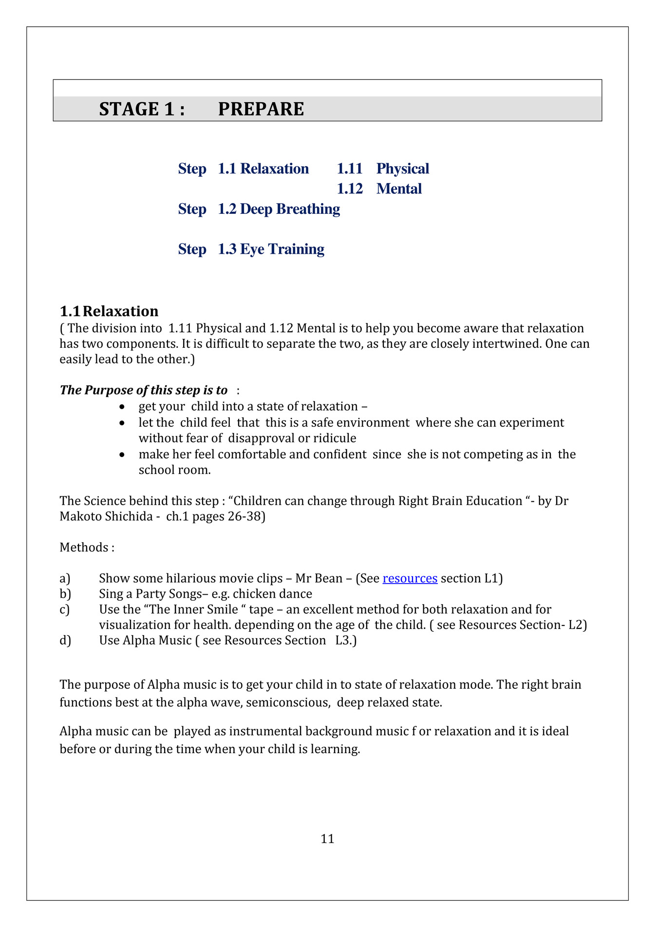 AWAKEN THE THIRD EYE - stage one - Page 1 - Created with Publitas.com