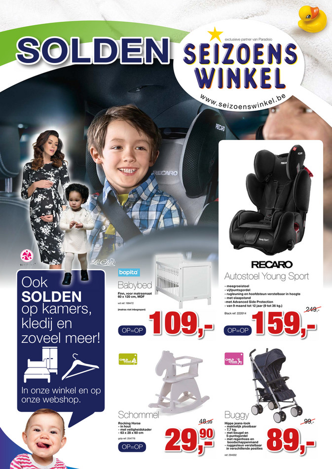 Folder Seizoens Winkel van 04/01/2017 tot 30/01/2017 - Soldenfolder ...