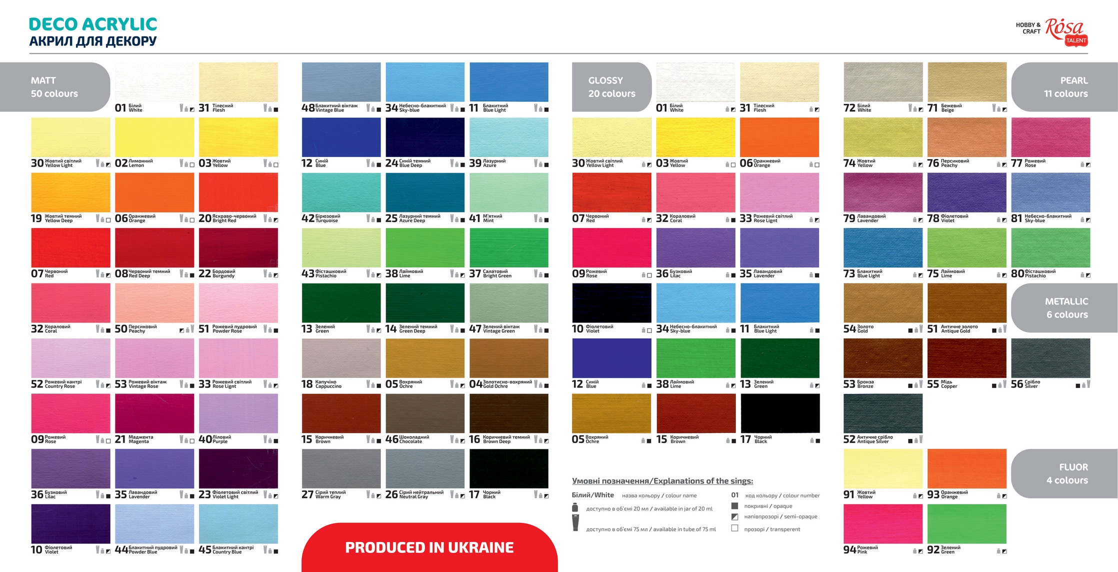 ROSA - ROSA TALENT Deco Acryl Colour Chart ENG - Page 1 - Created with ...