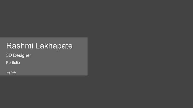 My publications - Rashmi Lakhapate_Portfolio_2024_01 - Page 1 - Created with Publitas.com