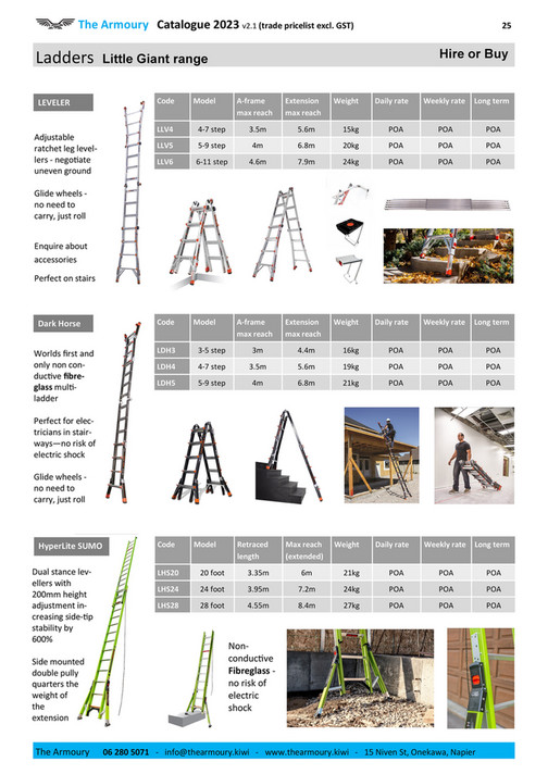 The Armoury (Access Hire) Catalogue - Page 24-25 - Created with Publitas.com