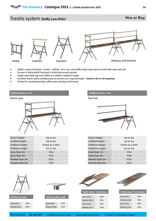 The Armoury (Access Hire) Catalogue - Page 24-25 - Created with Publitas.com