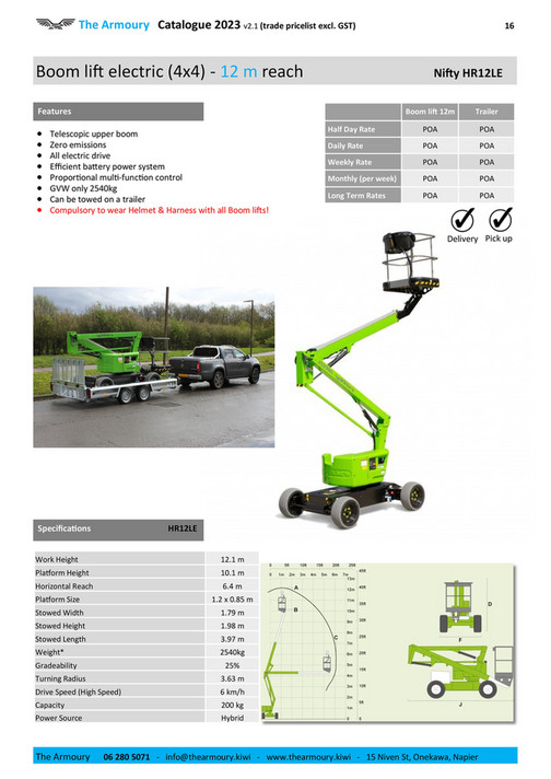 The Armoury (Access Hire) Catalogue - Page 16-17 - Created with Publitas.com