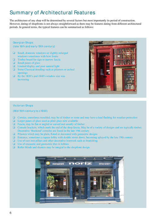 Glasgow City Heritage Trust - HES Short Guide: Traditional Shopfronts ...