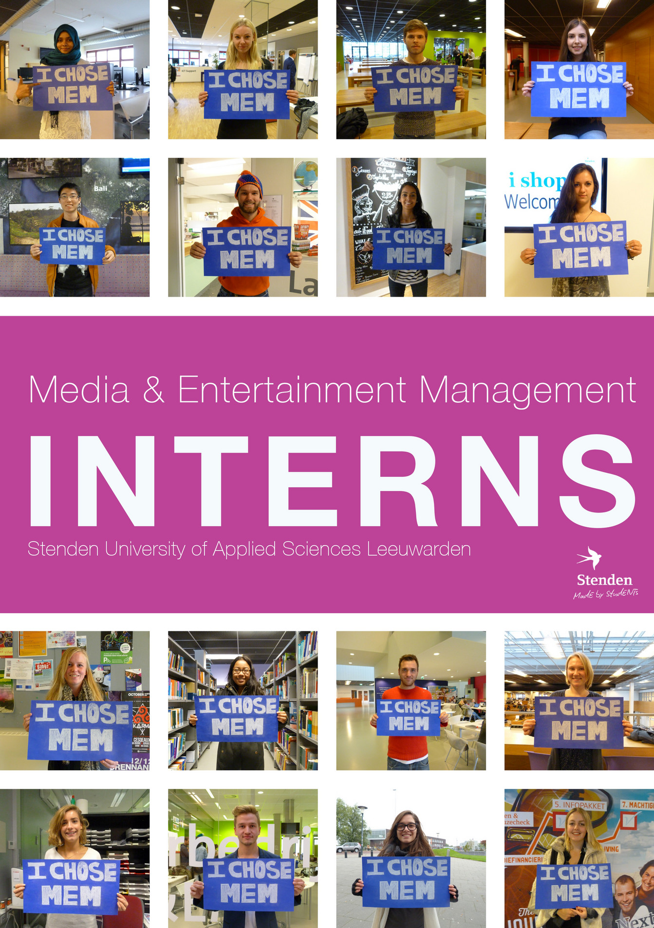 My publications - INTERN Stenden Brochure - Page 1 - Created with ...