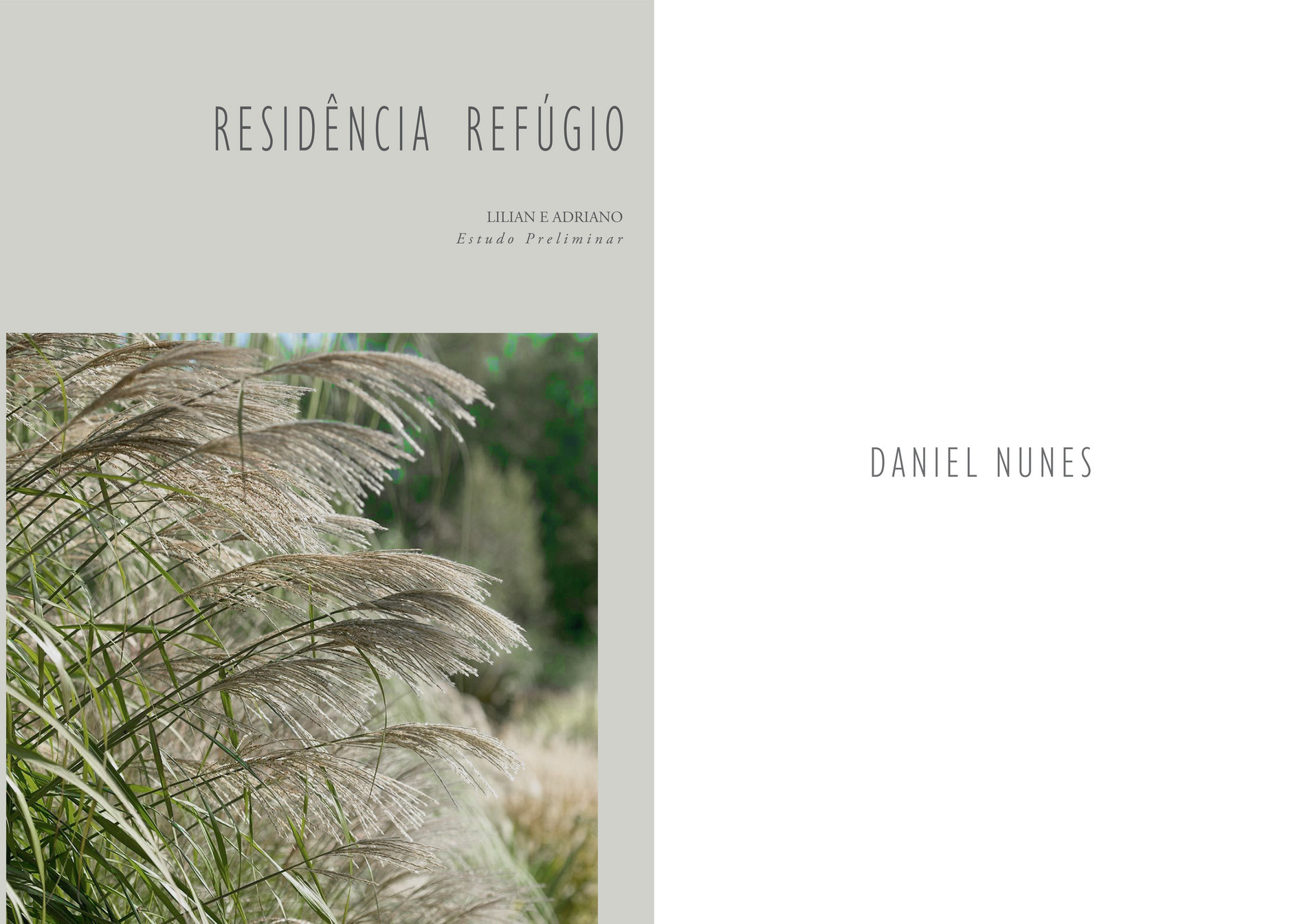 Daniel Nunes Paisagismo - Lilian e Adriano - Estudo Preliminar ...
