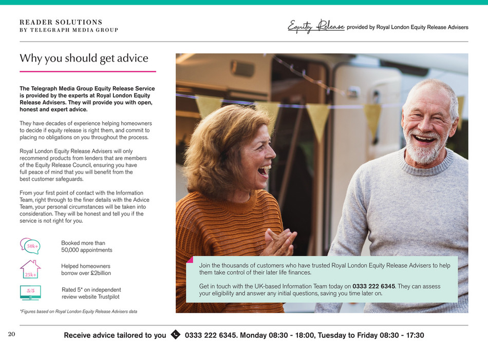 Telegraph Media Group Equity Release Guide - Download Now - Page 20
