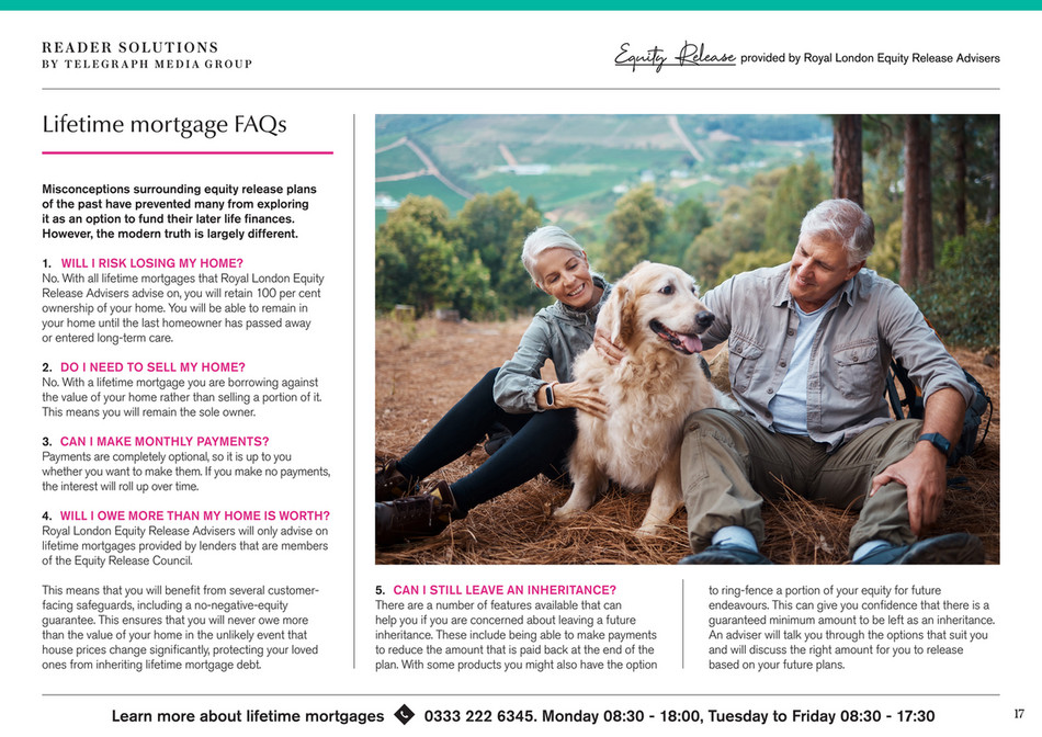 Telegraph Media Group Equity Release Guide - Download Now - Page 17