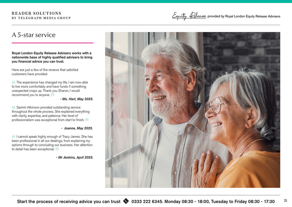 Telegraph Media Group Equity Release Guide - Download Now - Page 21