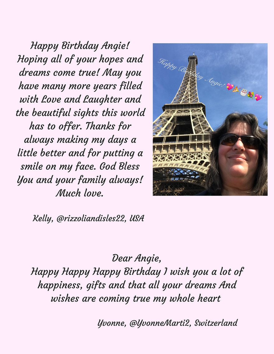 Happy Birthday Angie Quotes