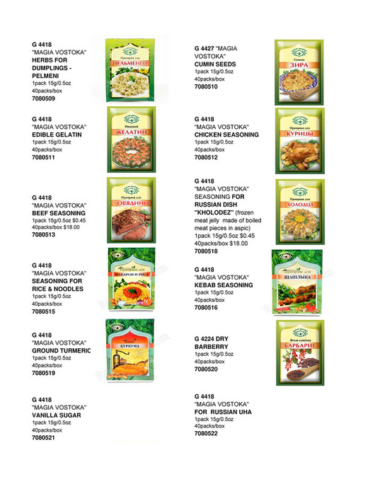 Rodeo Food Distribution Inc. - Catalog RodeoFood - Page 176-177 ...