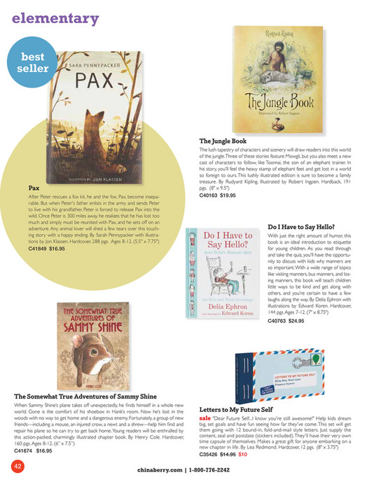 Chinaberry Spring Catalog - Page 42-43 - Created with Publitas.com