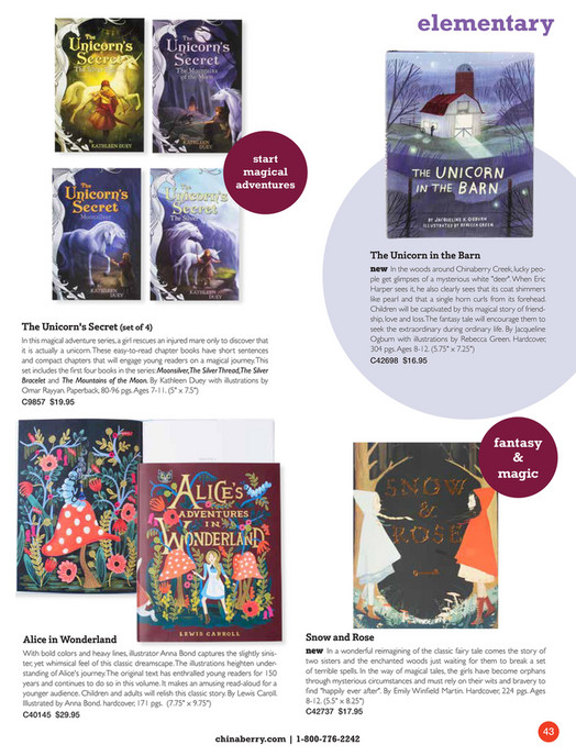 Chinaberry Spring Catalog - Page 42-43 - Created with Publitas.com