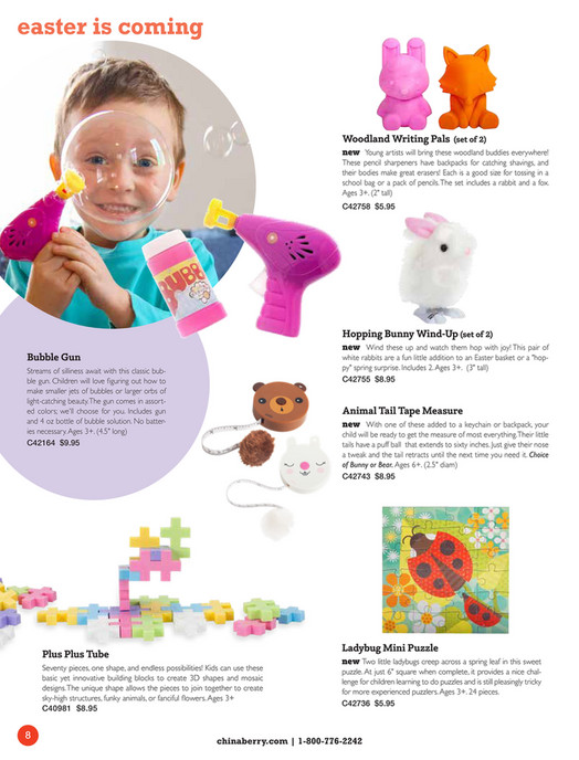 Chinaberry Spring Catalog - Page 8-9 - Created with Publitas.com