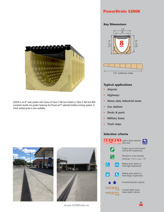 ACO Polymer Products, Inc. - ACO Drain Technical Handbook Product ...