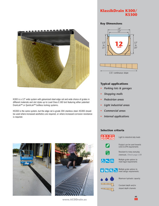 ACO Polymer Products, Inc. - ACO Drain Technical Handbook Product ...