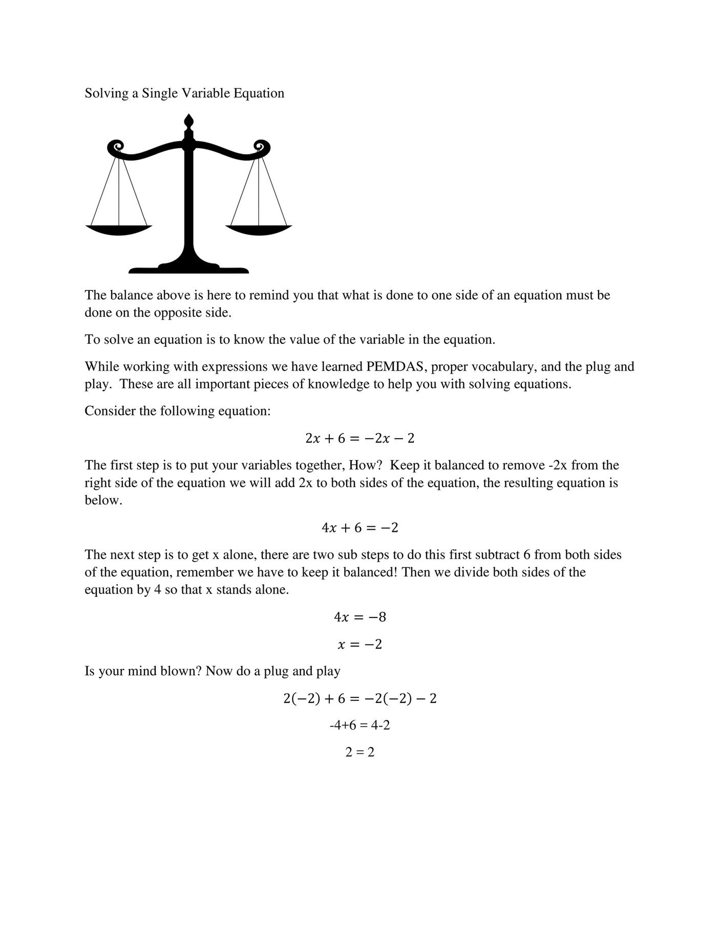My Publications Solving Single Variable Equations Page 1 Created my-publications-solving-single-variable-equations-page-1-created