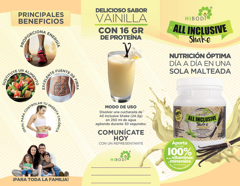 Hibody - TRÍPTICO ALL INCLUSIVE SHAKE MX - Page 2 - Created with ...