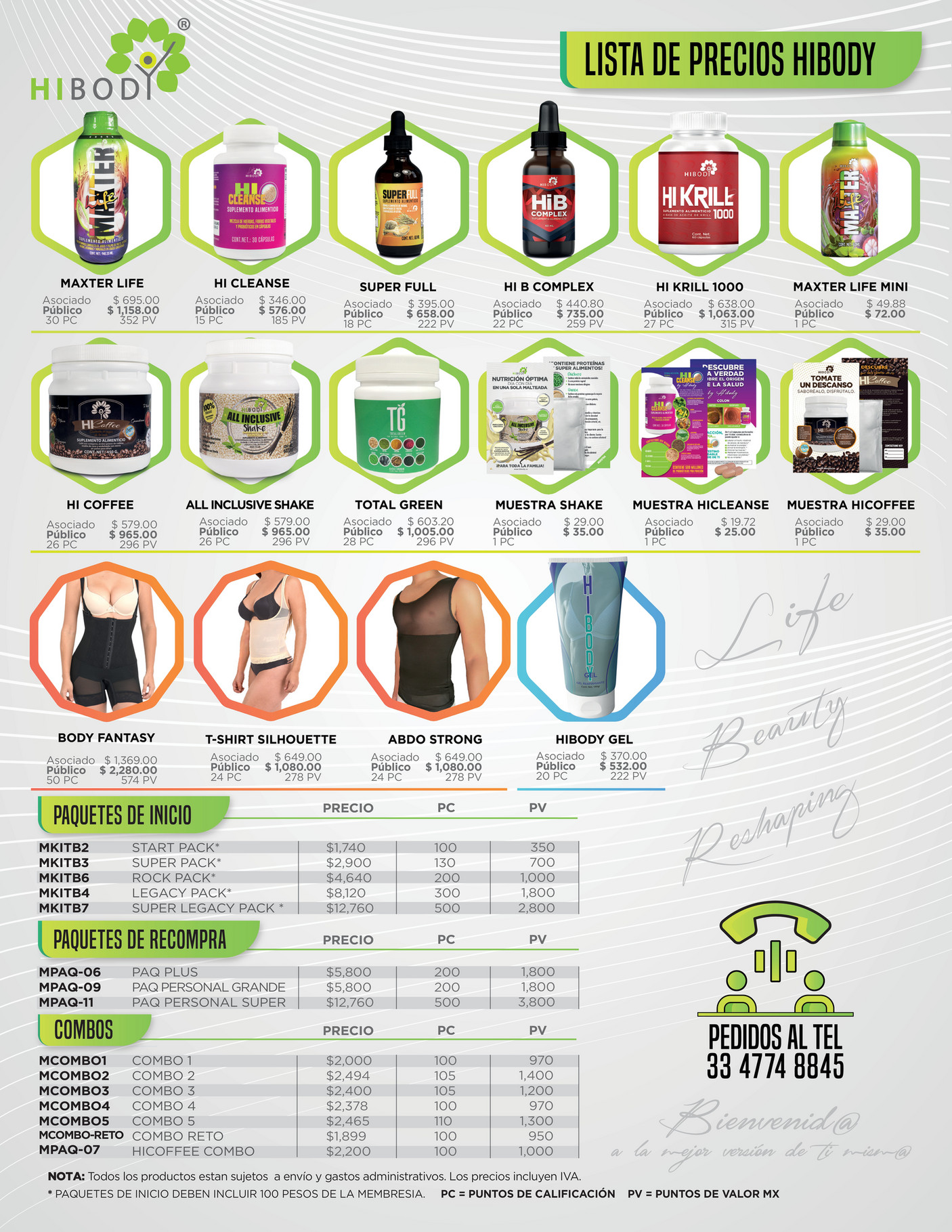 Hibody - LISTA DE PRECIOS HIBODY MÉXICO 2021 - Page 2 - Created with ...