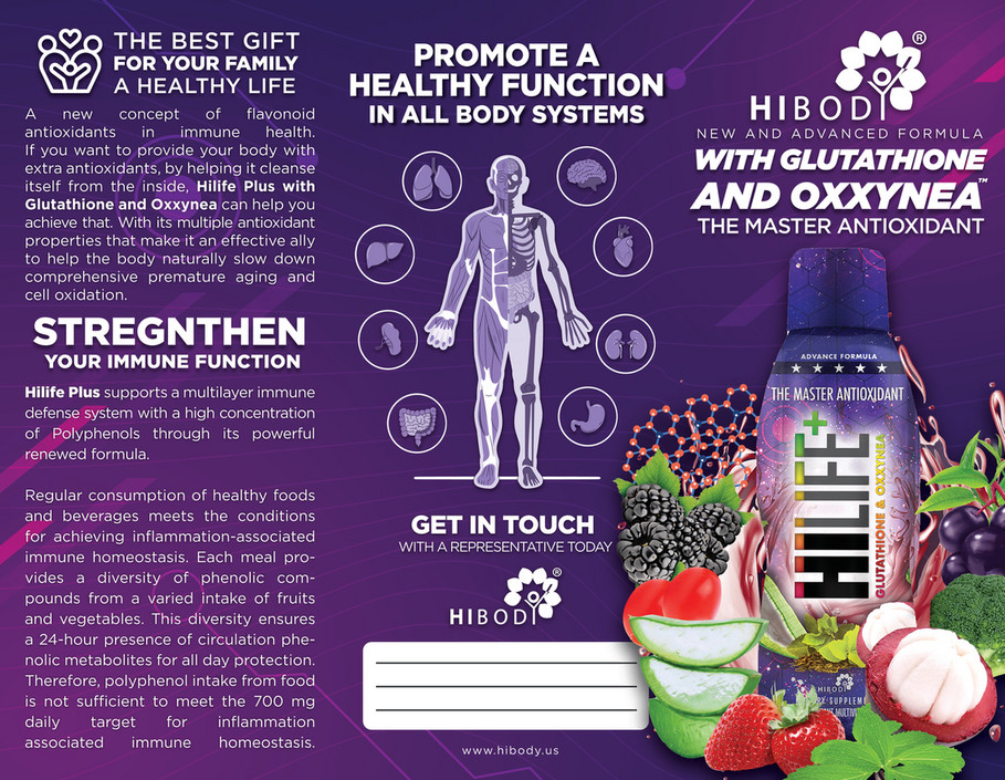 Hibody - FLYER HILIFE PLUS ENG - Page 1