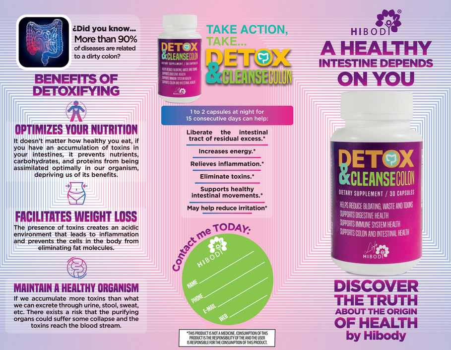 Hibody - FLYER DETOX CLEANSE COLON ENG - Page 2