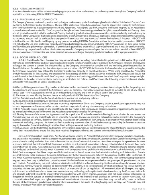 Hibody - POLICIES AND PROCEDURES - Page 3