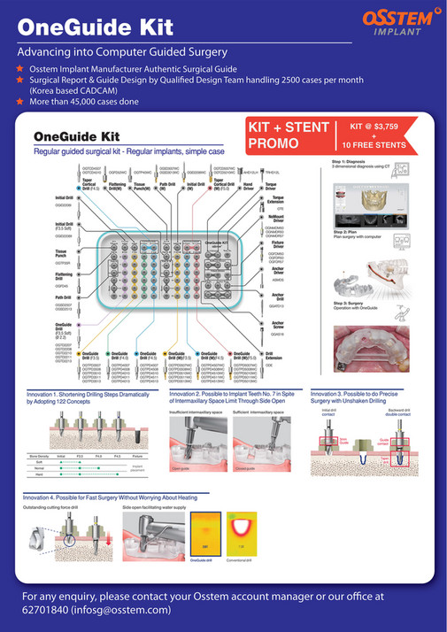 Osstem Singapore - OneGuide Full Promotion Leaflet - Page 2 - Created ...