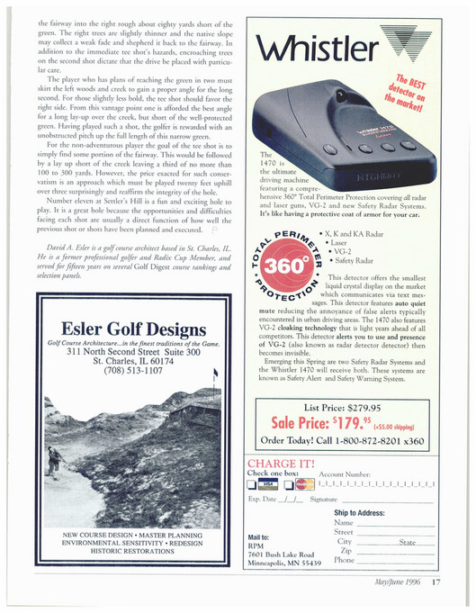 CDGA - Chicago District Golfer - May/June 1996 - Page 20-21