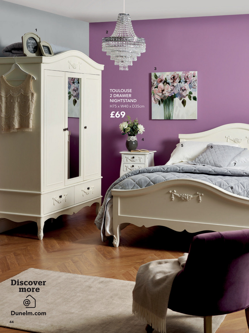 Dunelm toulouse bed store