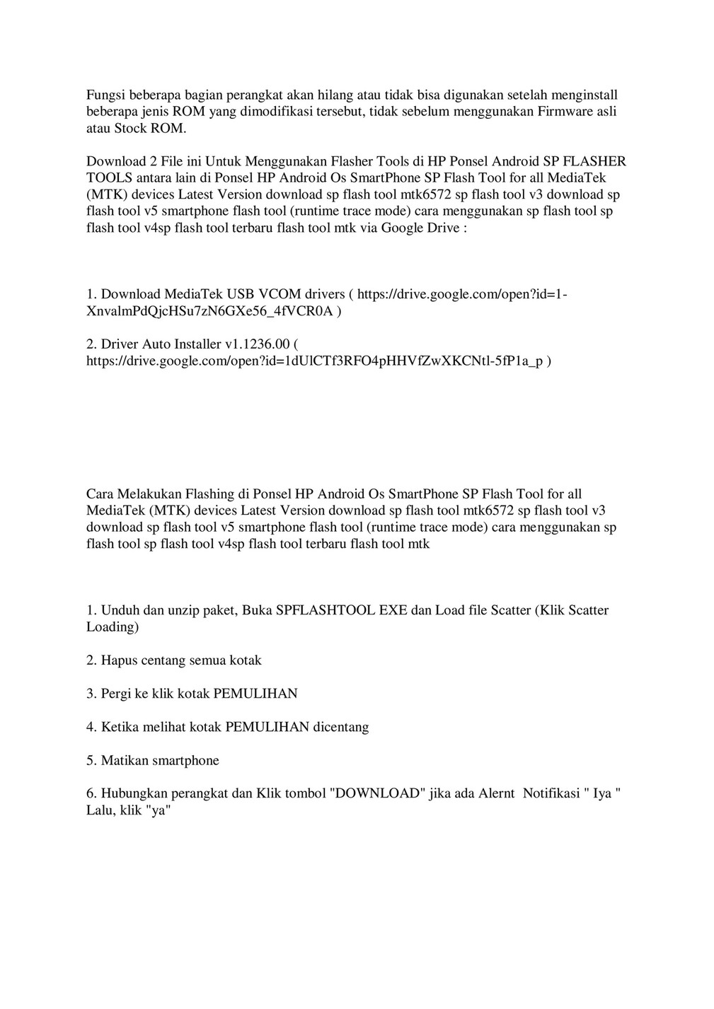 Cara menggunakan sp flash tool v5 - managertito