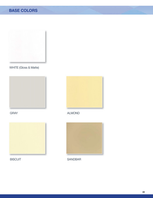 BCI Acrylic - Westshore_Product Guide_01_2021 - Page 22-23 - Created ...