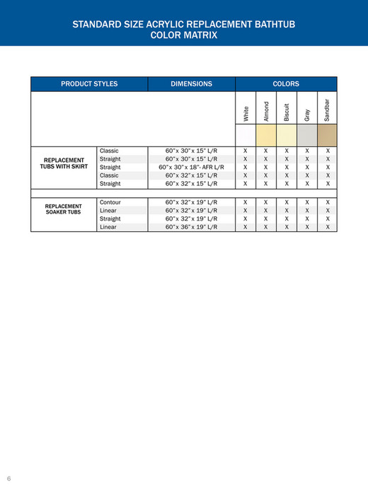 BCI Acrylic - BCI_Product Guide_2023 - Page 6-7 - Created with Publitas.com