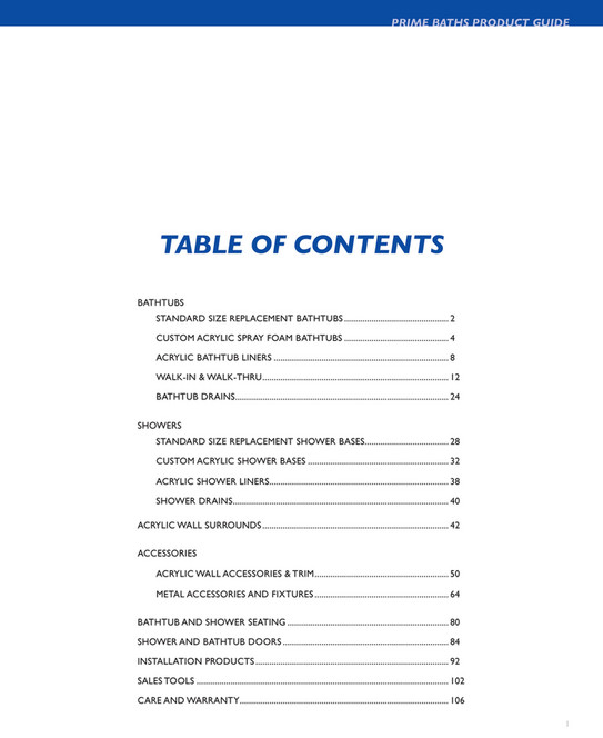 BCI Acrylic - PRIME_Product Guide_2023 - Page 2-3 - Created with Publitas.com
