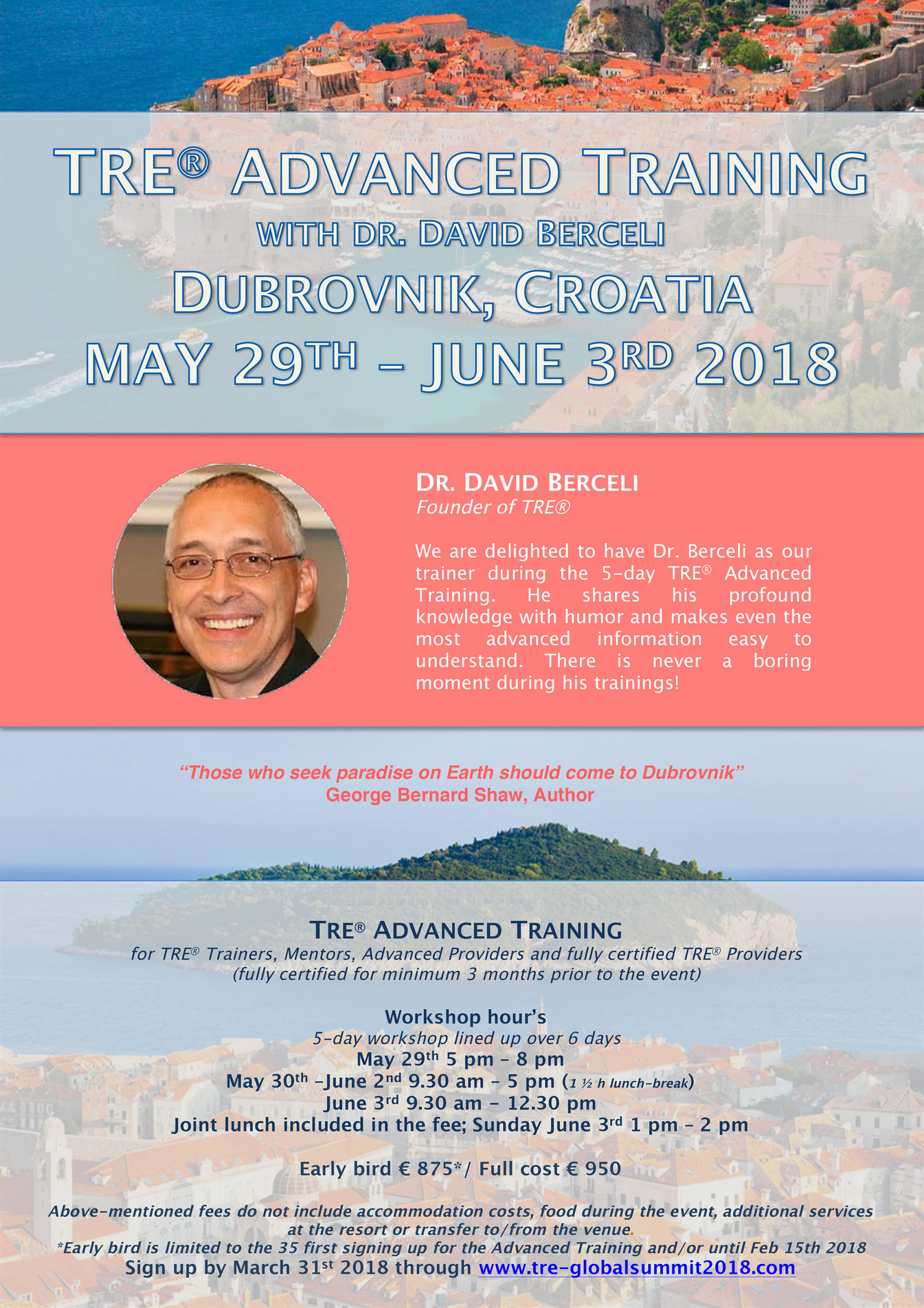 OmniBalance - 5-day TRE® Advanced training with Dr. David Berceli in ...