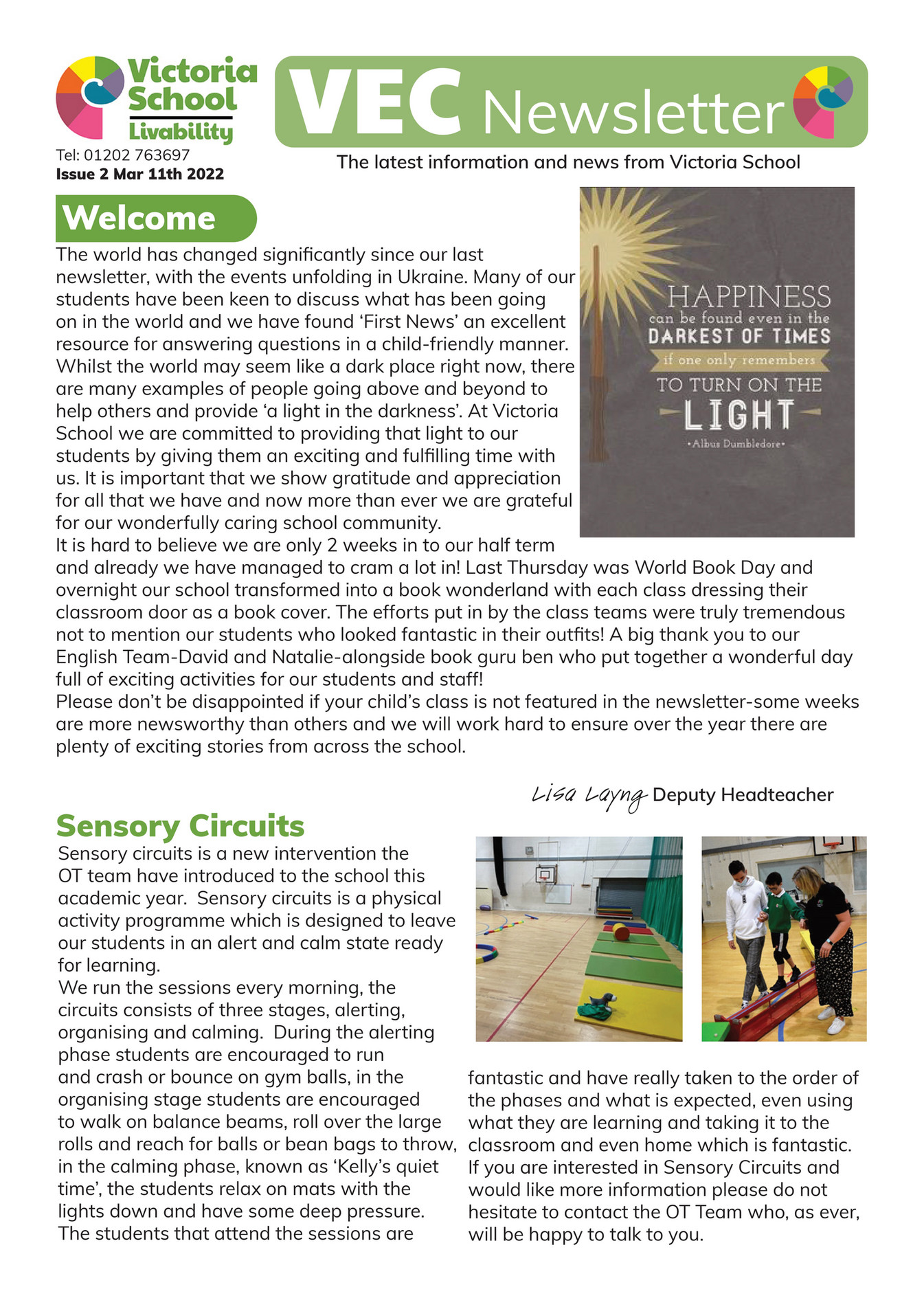 Victoria Education Centre - VEC Newsletter Issue 2 - Page 1 - Created ...