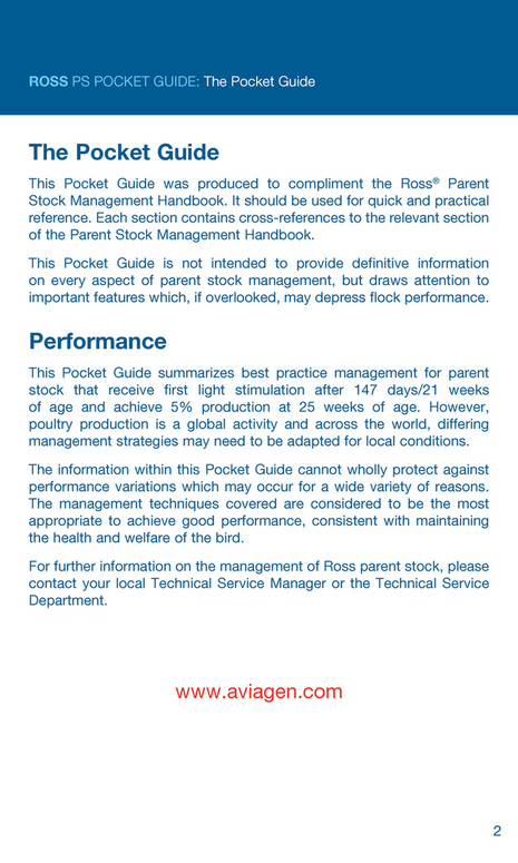 Ross Breeders - Ross-PS-Pocket-Guide2013 - Page 2-3 - Created with ...