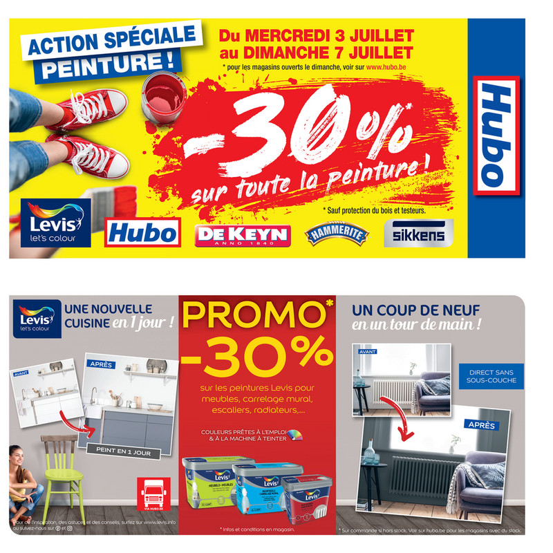 Folder Hubo - promotions de la semaine 27