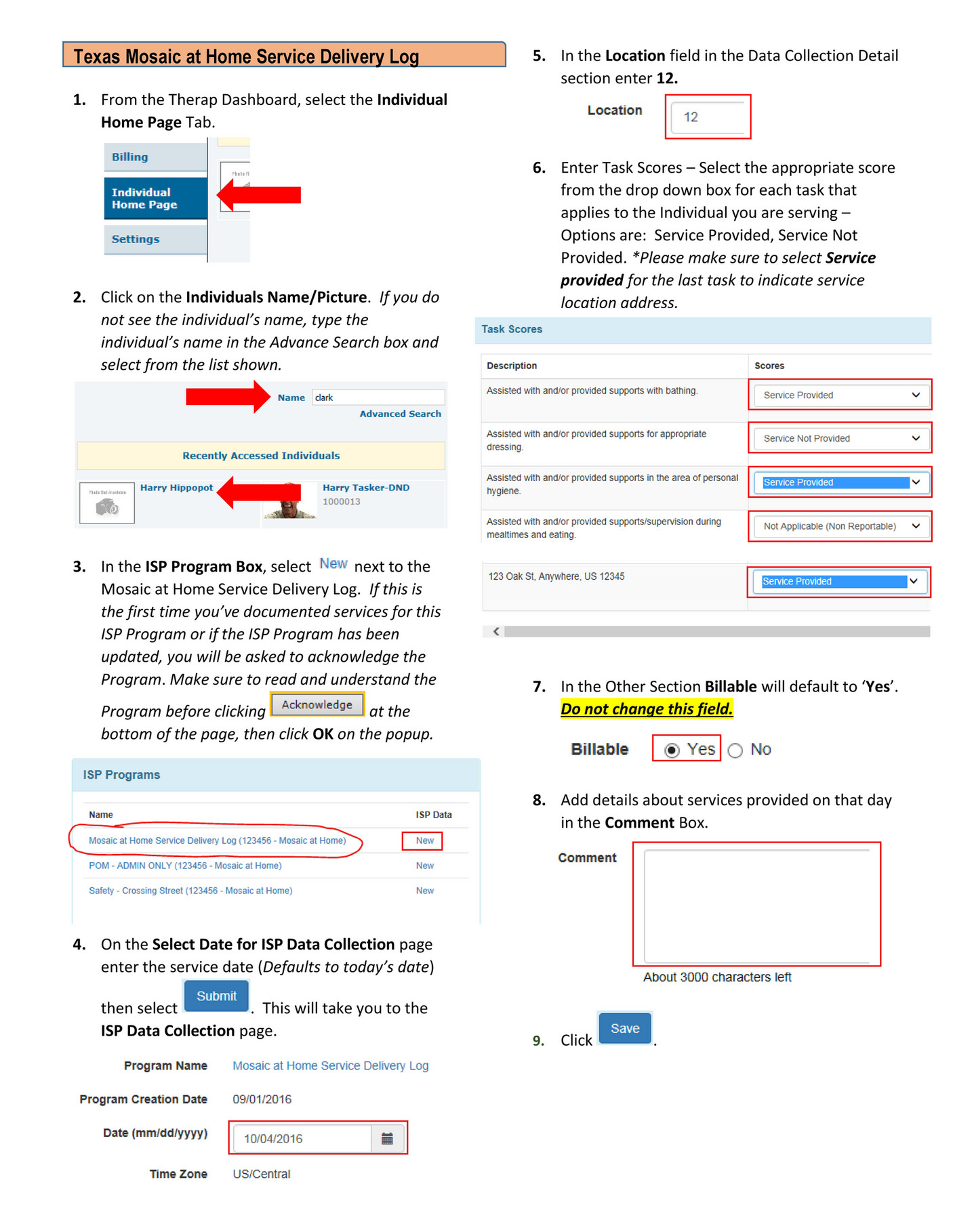Mosaic - TX Mosaic at Home SDL and Attendance - Page 1 - Created with ...