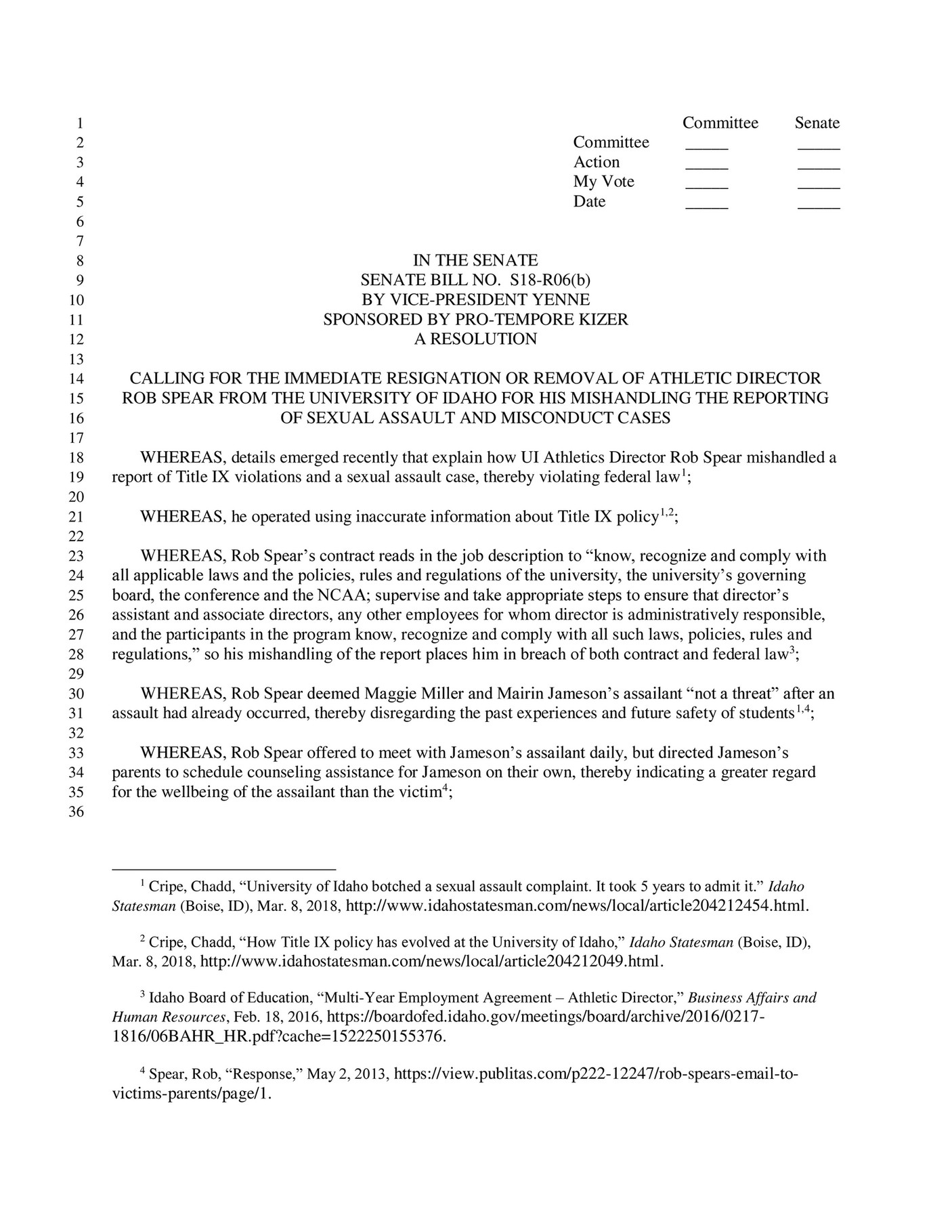 My publications - ASUI Senate resolution - Page 2-3 - Created with ...