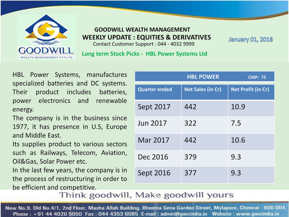 Goodwill - Weekly Update01012018 - Page 2 - Created with Publitas.com