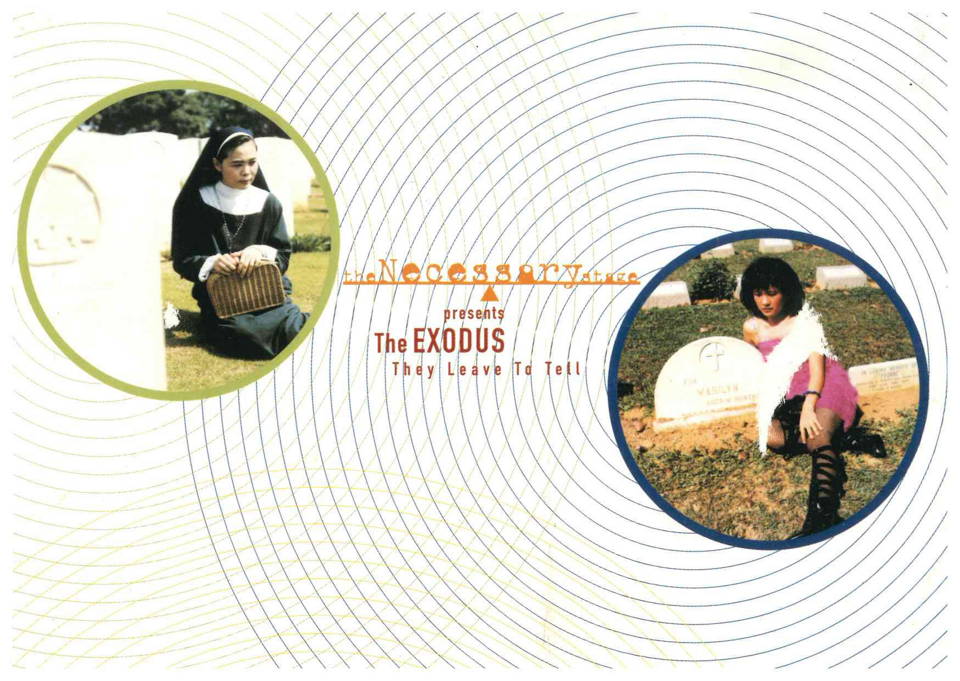 The Necessary Stage - 199912 - The Exodus - Flyer 1 - Page 1 - Created ...