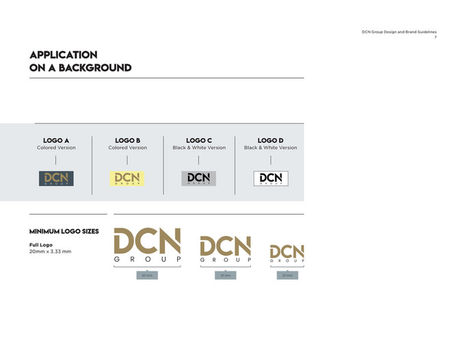 The Marketing Co - DCN Group Brand Guidelines - Page 6-7 - Created with ...