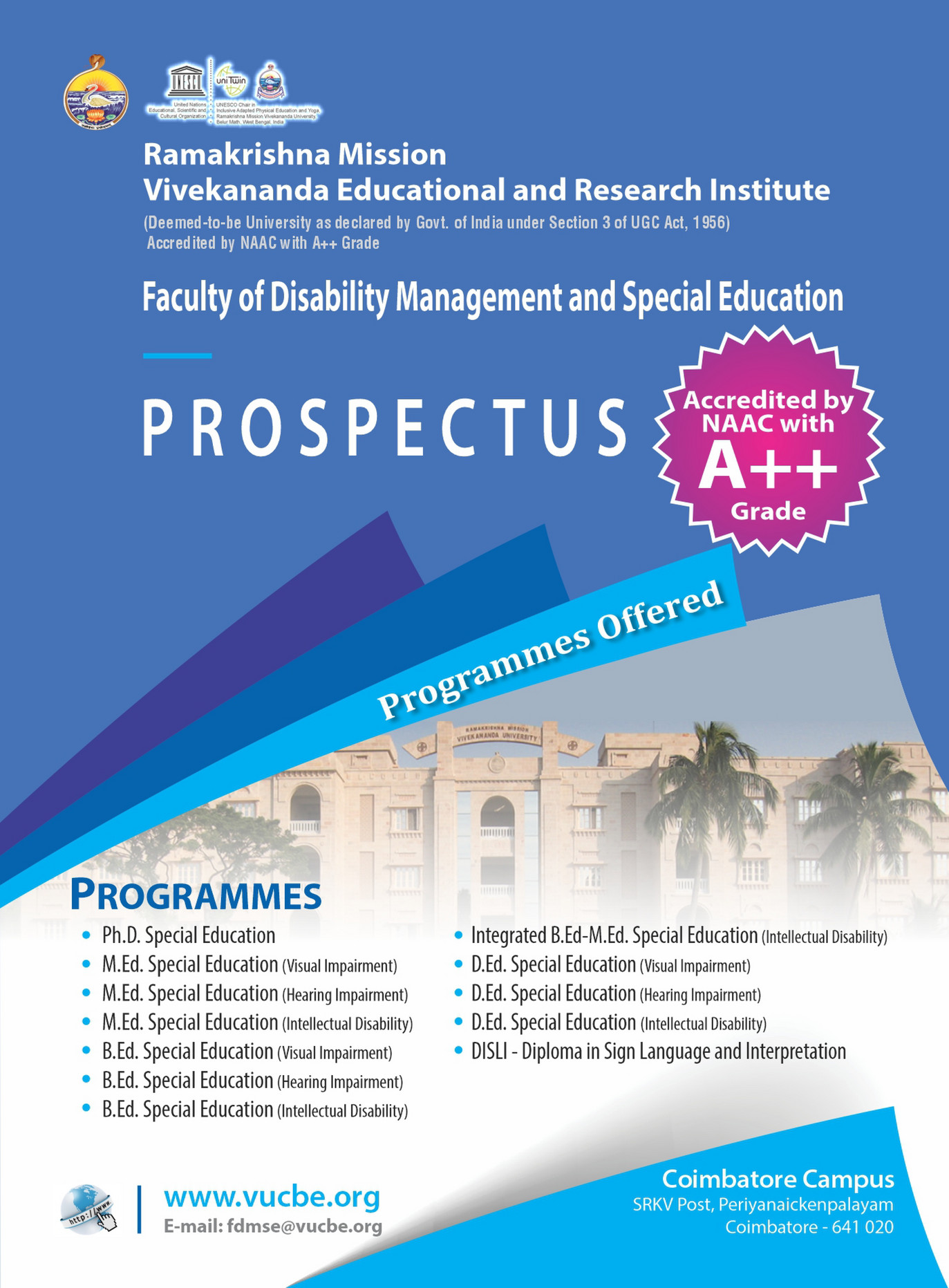 www.srkv.org - RKMVERI_FDMSE - Prospectus - 2021-22 - 12-07-2021 - Page ...