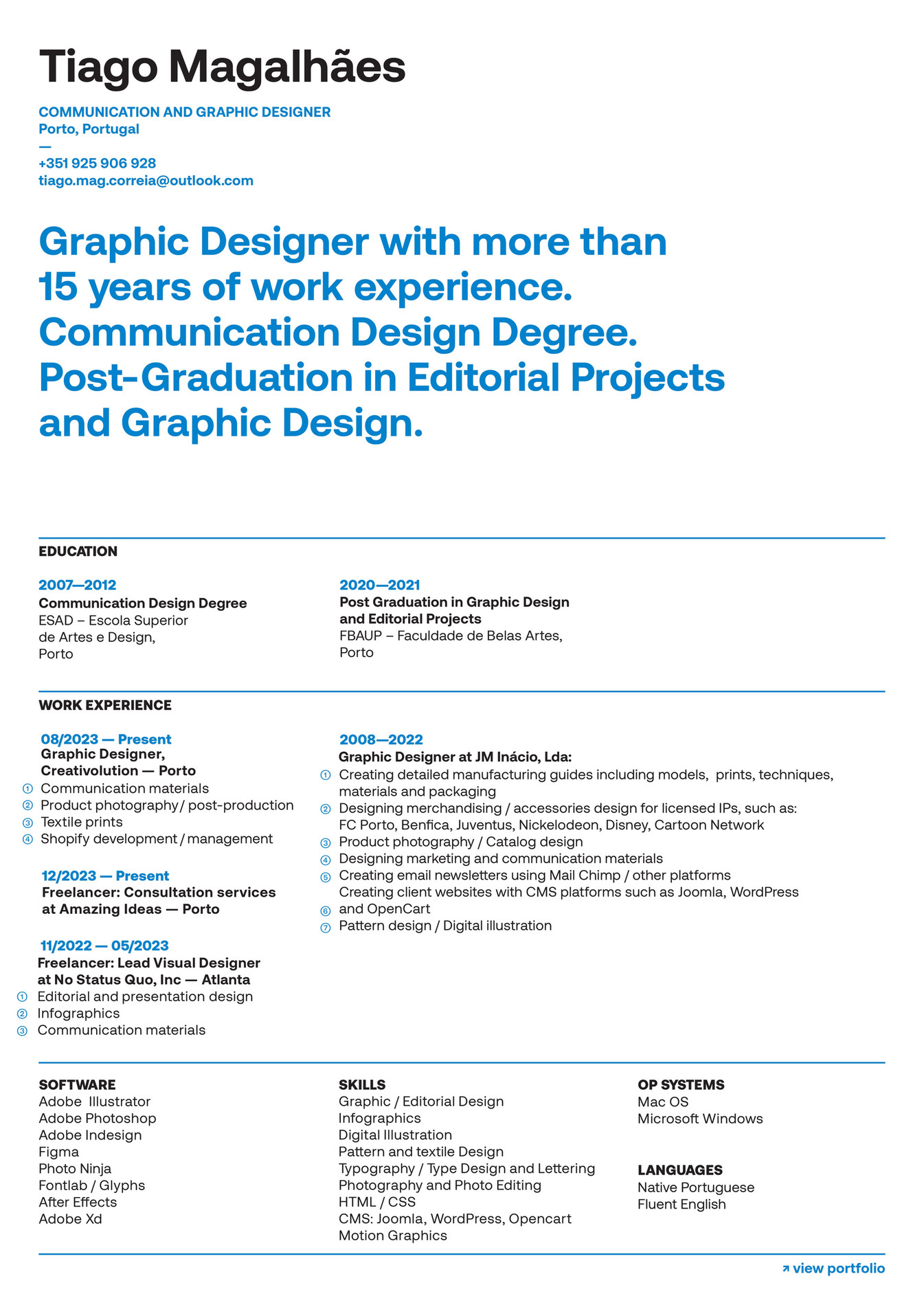 My publications - CV_Tiago_Magalhaes_EN - Page 1 - Created with ... My publications - CV_Tiago_Magalhaes_EN - Page 1 - Created with ...