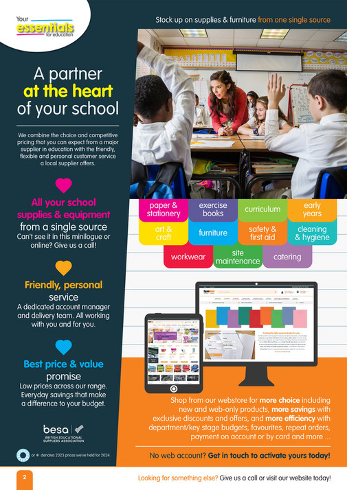 Egan Reid Education - Essentials for Education - Page 2-3 - Created with Publitas.com